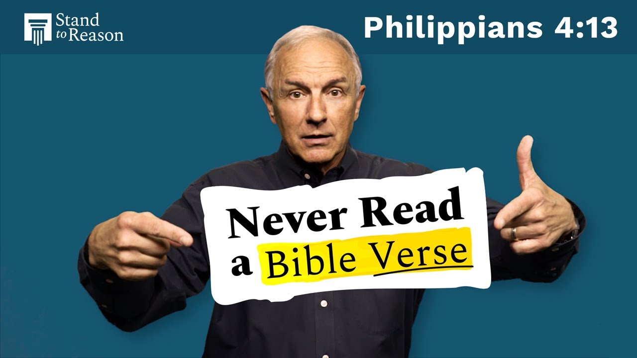 Can I Do All Things through Christ? | Never Read a Bible Verse - YouTube