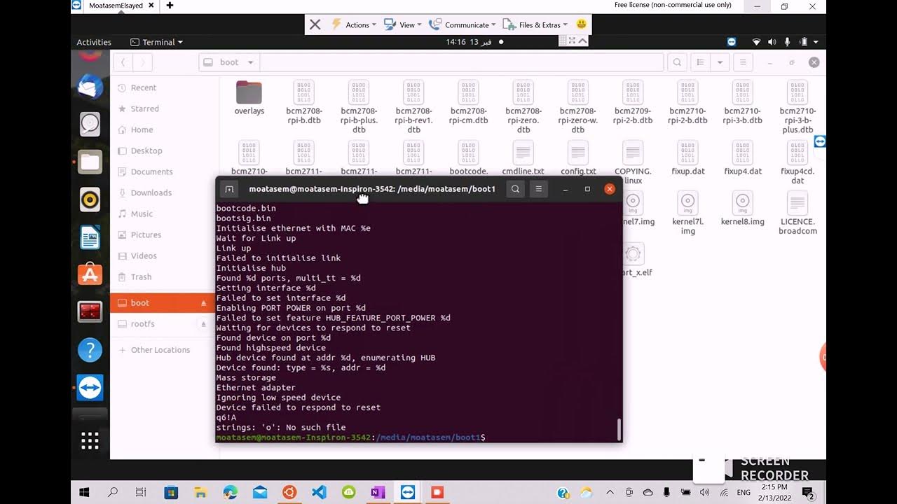 Embedded Linux Booting Sequence RPI part2 #9 [عربى] - YouTube