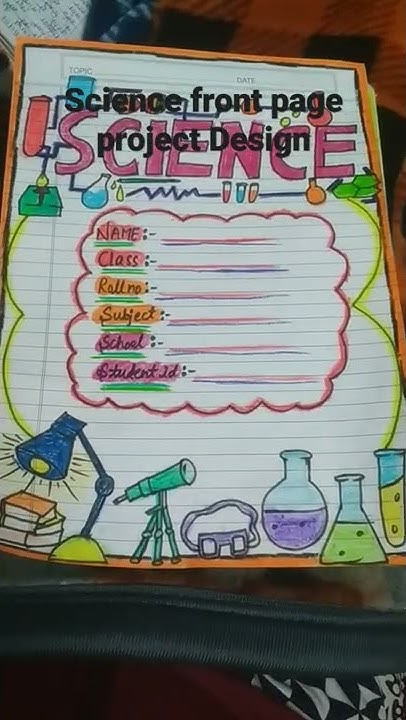 Science front page Design Easy ☺️ and Beautiful 💖😸 - YouTube