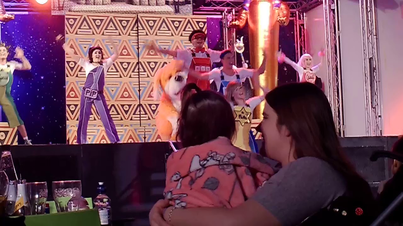 Butlins minehead / skyline gang in orb of ra / walk like an Egyptian ...