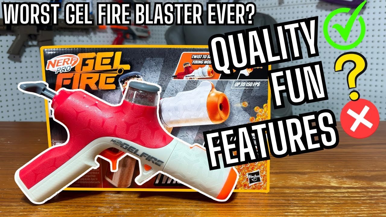 Nerf Gel Fire Twist Shot Unboxing & Review | Oakley Entertainment - YouTube