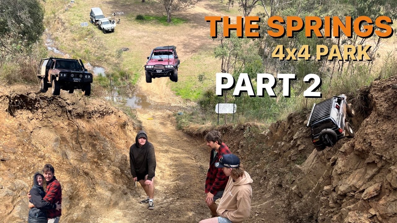 WEEKEND AT THE SPRINGS 4x4 PART 2!! - YouTube