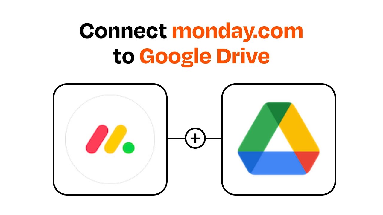 How to connect monday.com to Google Drive - Easy Integration - YouTube