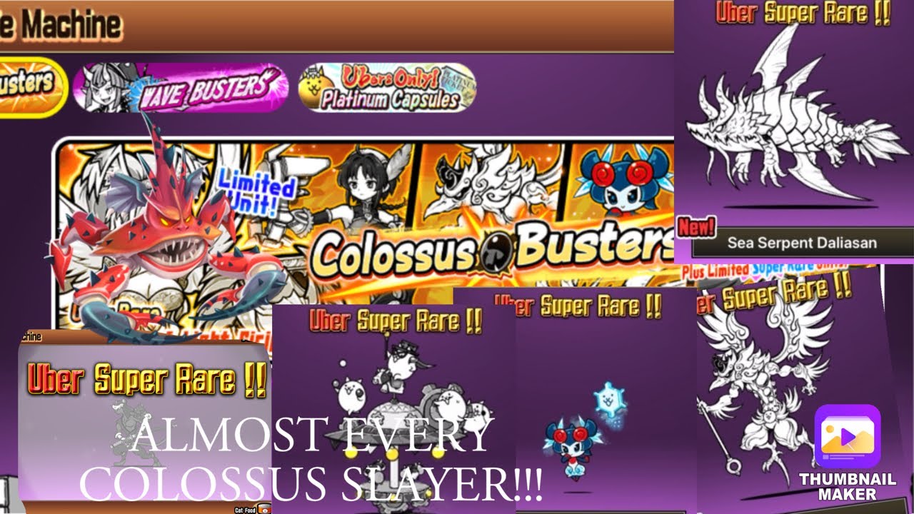 GETTING ALMOST EVERY COLOSSUS SLAYER AT ONCE! - YouTube