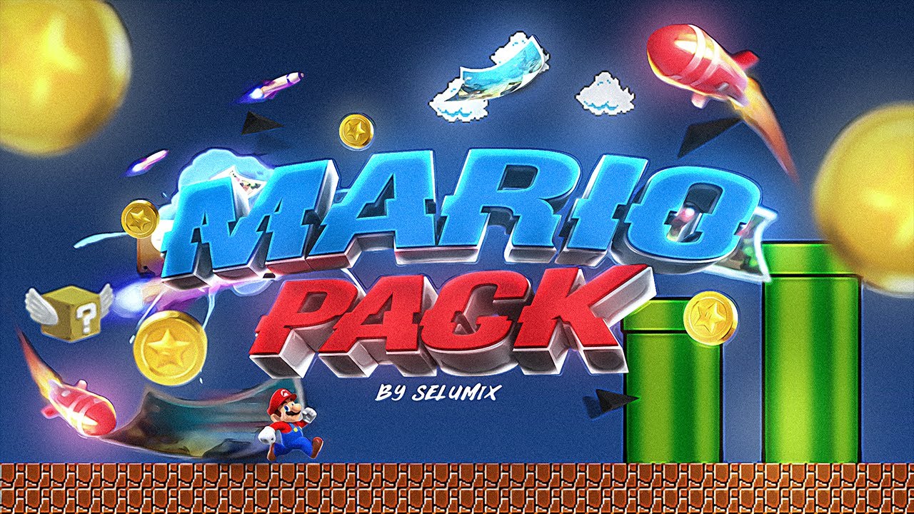 Mario Pack Preview Free Download- by Selumix - YouTube