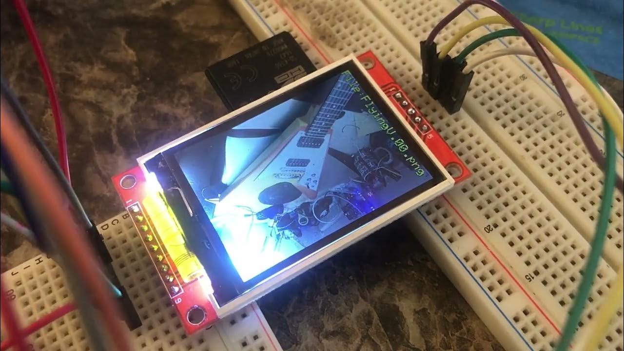 RP2040, TFT ILI9341, SD CARD, ARDUINO, TFT_eSPI Library, C programming - YouTube