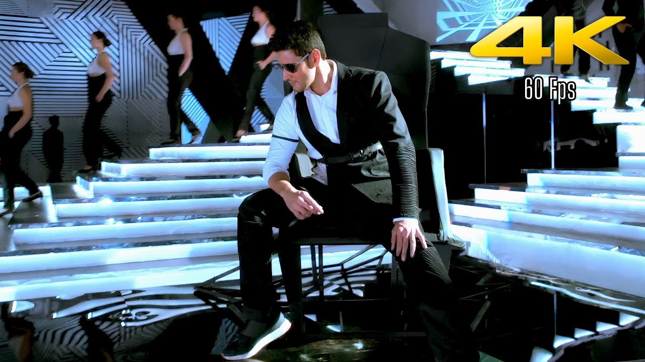 Boom Boom 4k Video Song | Spyder Movie | Mahesh Babu, Rakul preet Singh ...