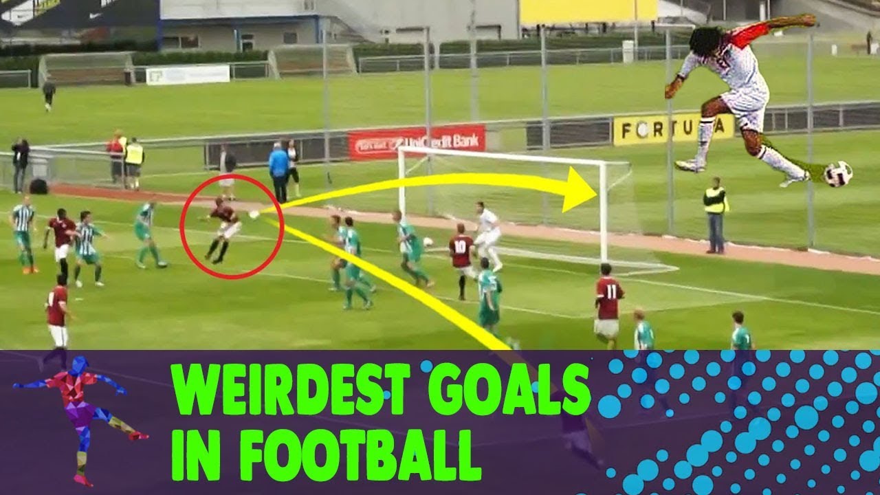 Weirdest Goals in Football - YouTube