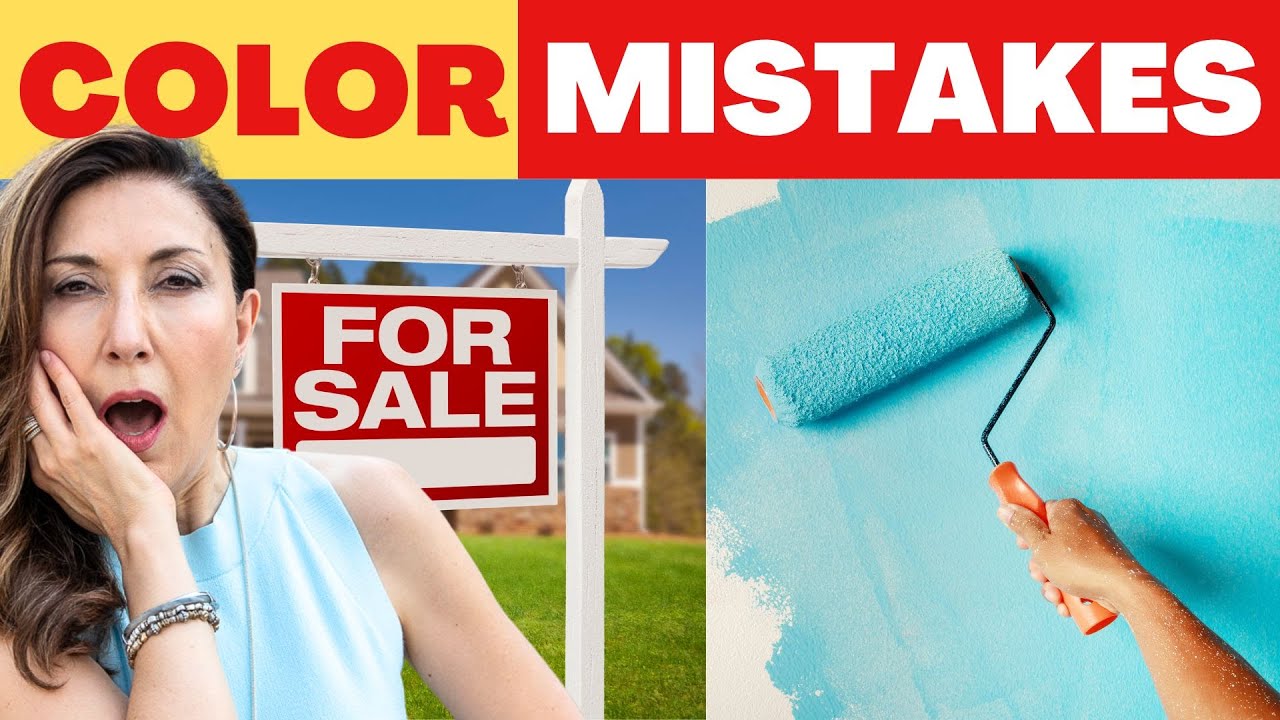 STOP Making these Paint Color Mistakes when selling your HOME! - YouTube