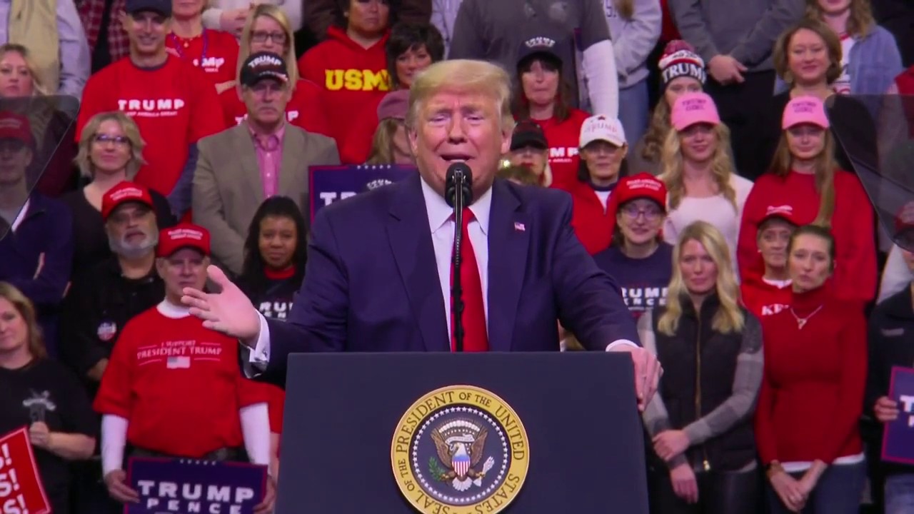 Trump Holds Campaign Rally In Des Moines, Iowa | 1-30-2020 - YouTube