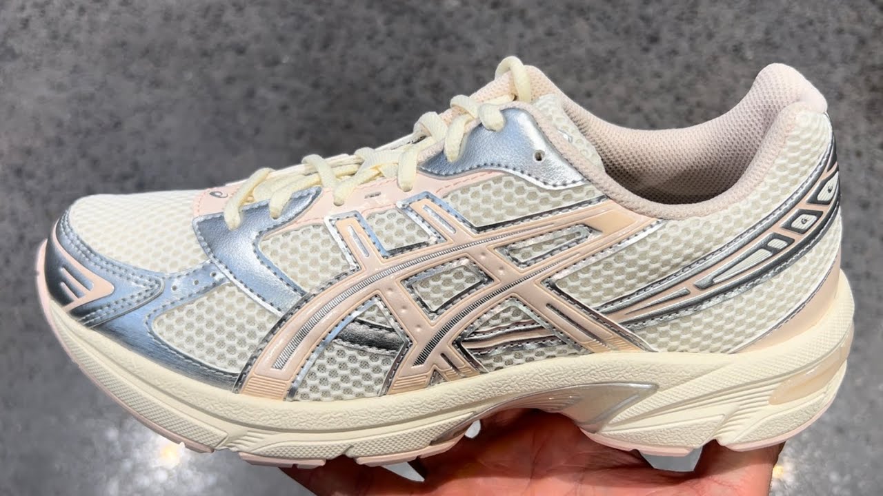 Asics Gel-1130 Silver Pack Pink Womens Shoes - YouTube