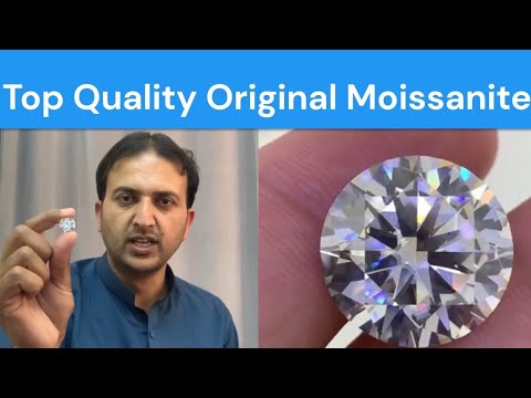 Top Quality Original Moissanite, D Color - YouTube