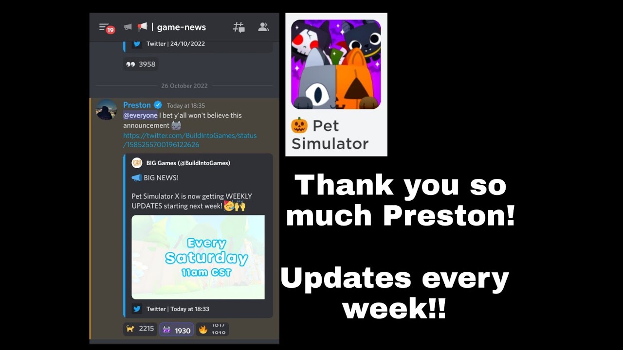 OMG THIS IS WHAT EVERYONE WANTED! THANK YOU SO MUCH PRESTON | ROBLOX ...