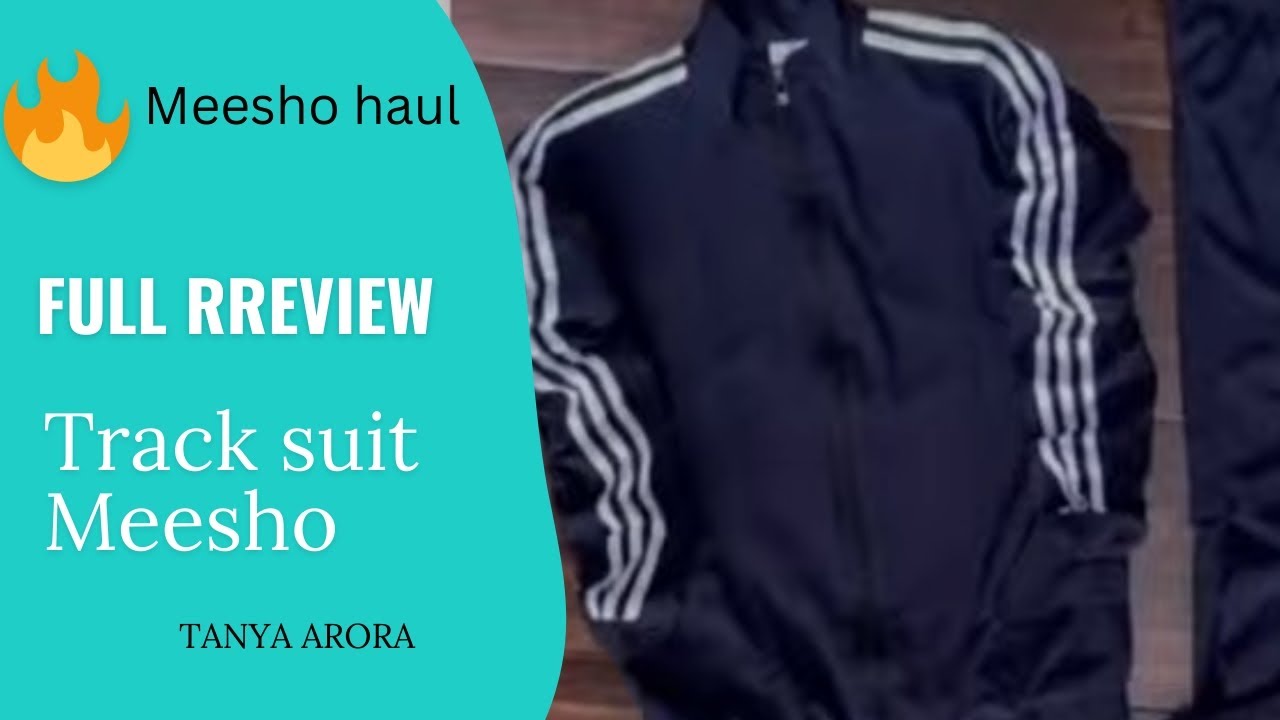 Track suit review from meesho, meesho haul, tryon,co ord set,#trending ...