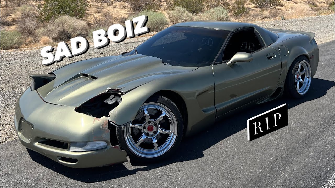 I Crashed my Corvette… - YouTube