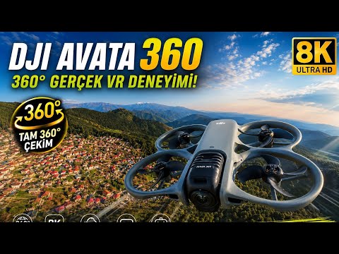 DJI Avata 360 ile Telefonu Çevir, Her Yeri 360° izle!