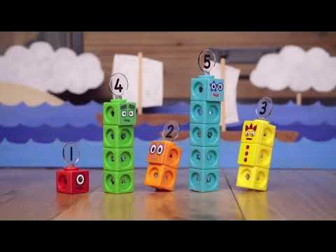 Numberblocks- Off We Go! 🌊 | Numberblocks MathsLink Cubes | Learn to Count reversed - YouTube