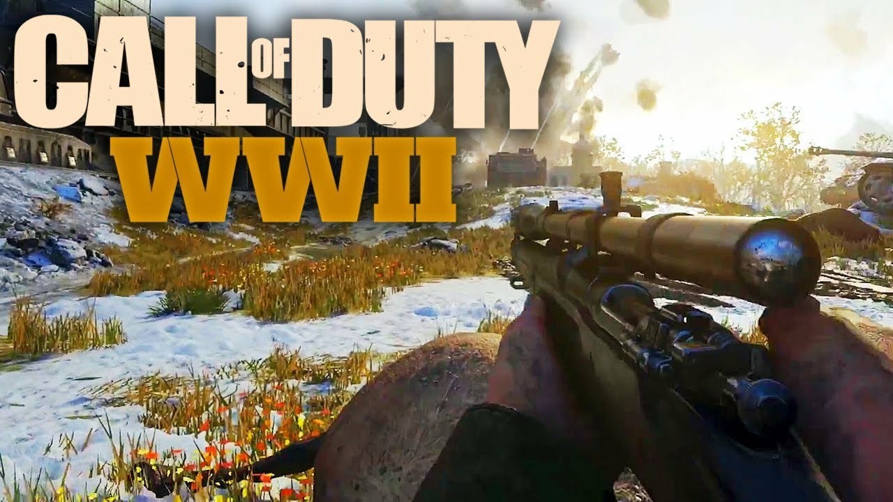 Call Of Duty World War 2 Sniper Clip - YouTube