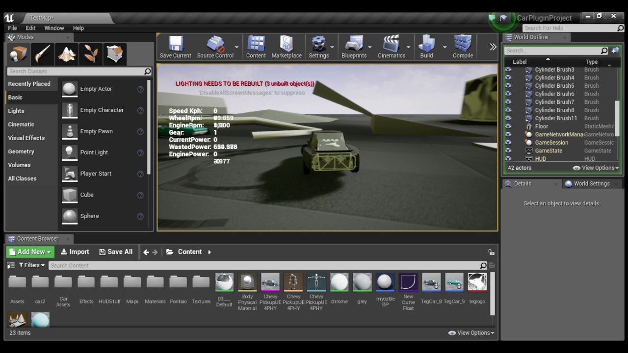 UE4 Deformable Mesh Test 1 - YouTube