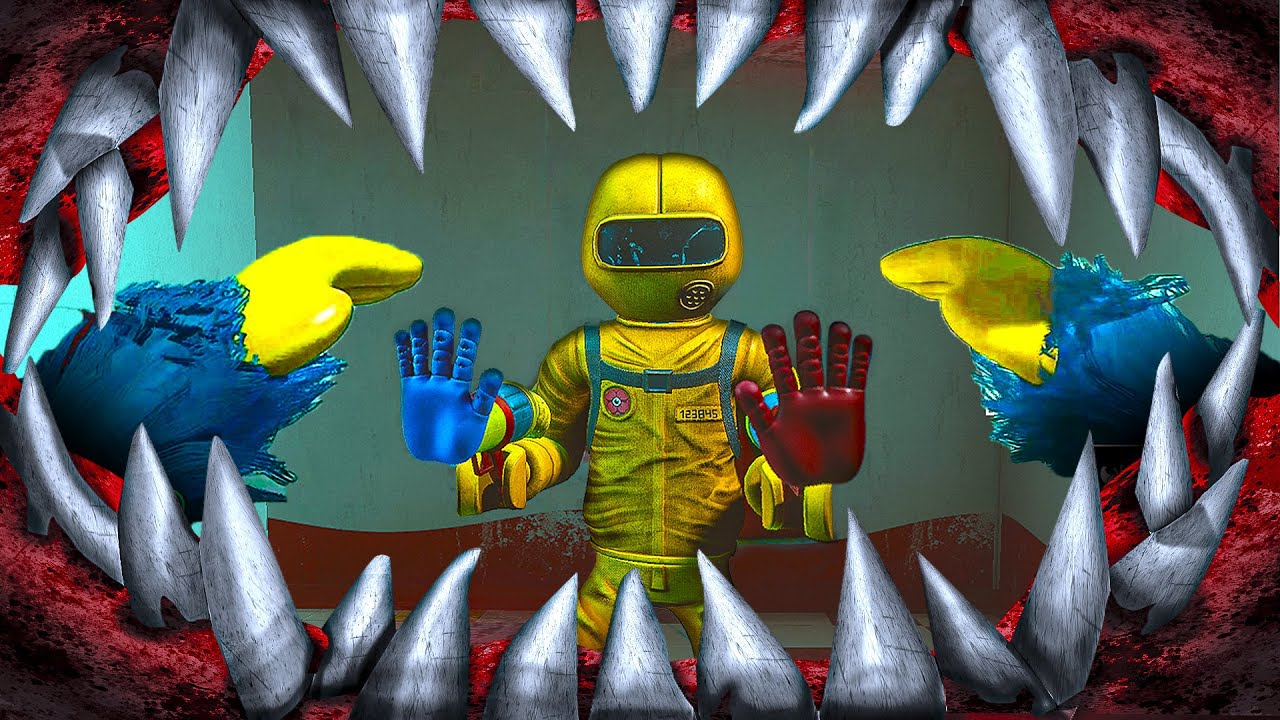 Project Playtime - Huggy Wuggy | Jumpscares & EATING Players - YouTube