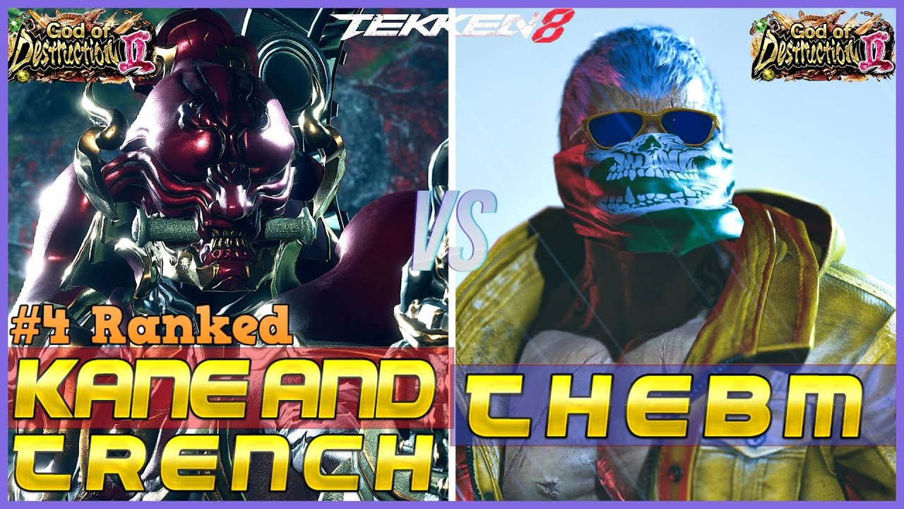 T8 KANE AND TRENCH (#4 Ranked Yoshimitsu) Vs THEBM (Bryan) Tekken 8 ...