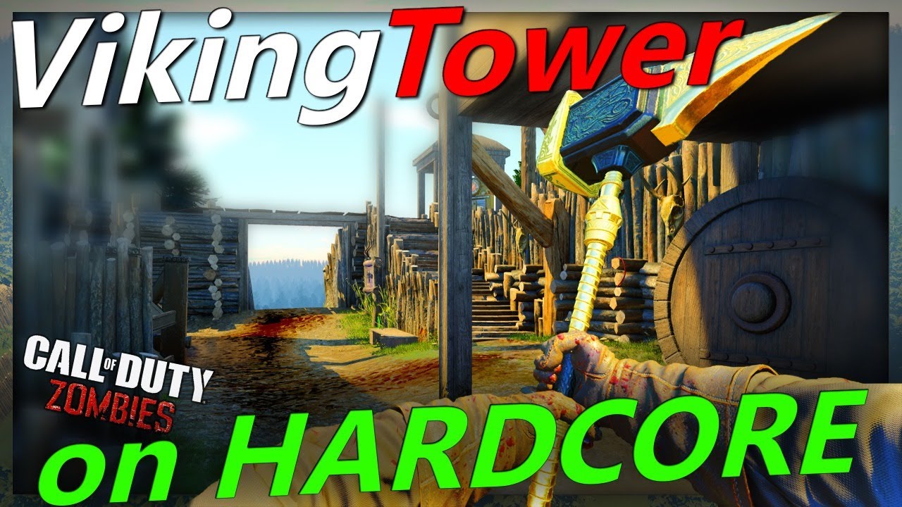 INSANE DIFFICULTY | VIKING TOWER ZOMBIES | CALL OF DUTY BLACK OPS 3 ...