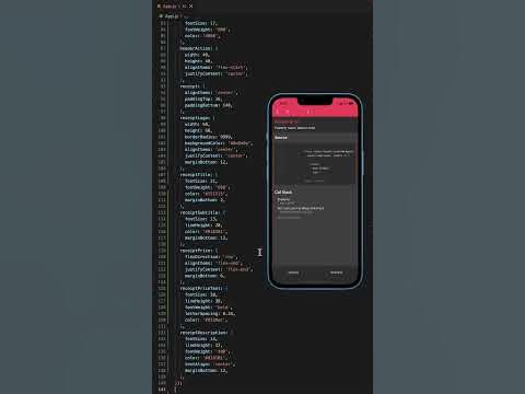 Episode 35 | Building a Simple Receipt Screen with React Native 🧾📲 ...