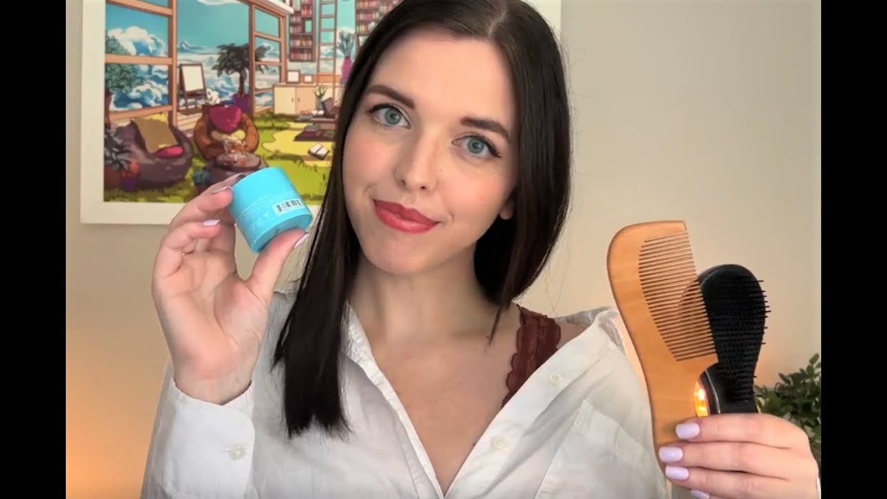 (ASMR) Men's Hairstyling Roleplay with Scalp Treatment & Massage 💈 ...