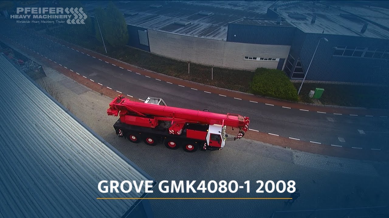 Grove GMK4080-1 2008 - YouTube
