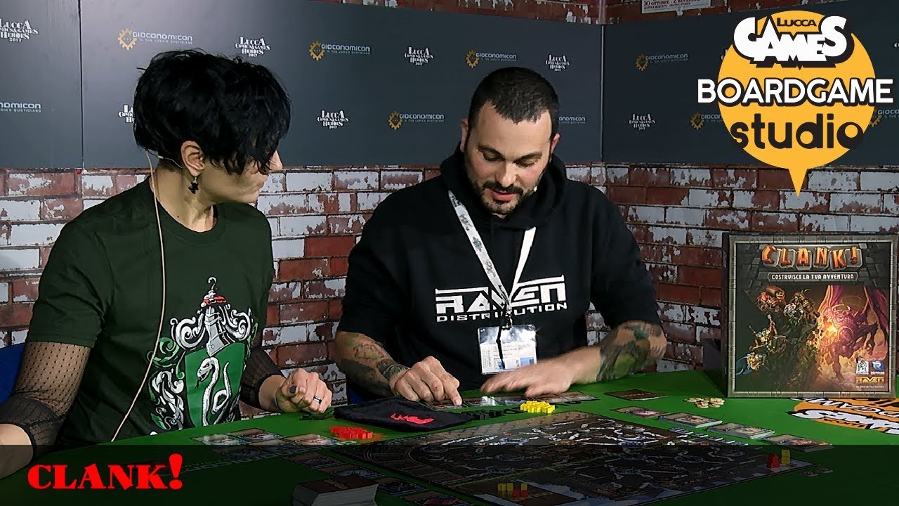 [Lucca Comics & Games] Boardgame Studio: Clank! - YouTube
