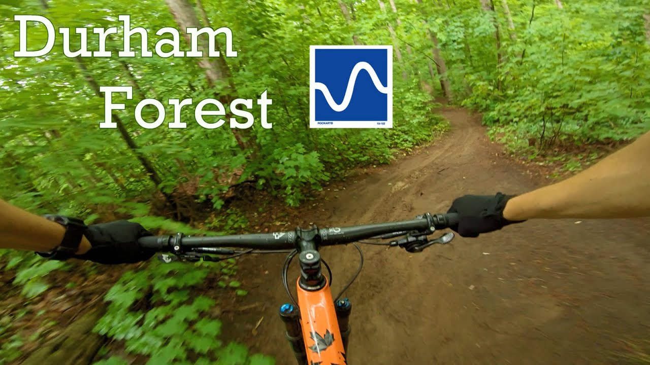 Durham Forest Mountain Biking - Lush Green after Rainfall - YouTube