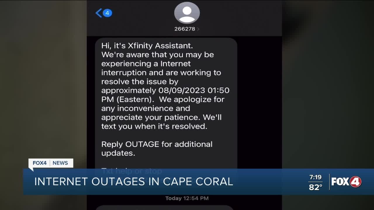 Comcast Cable Tv Outage