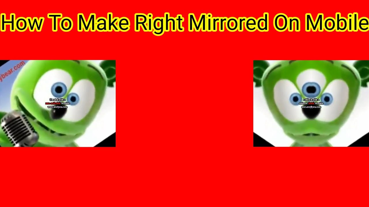 [REMAKE] How To Make Right Mirrored On Mobile [FIXED] - YouTube