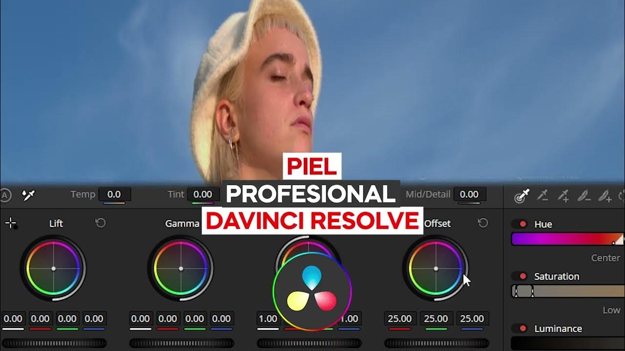 Tonos de Piel Profesionales con DaVinci Resolve | Tutorial - YouTube