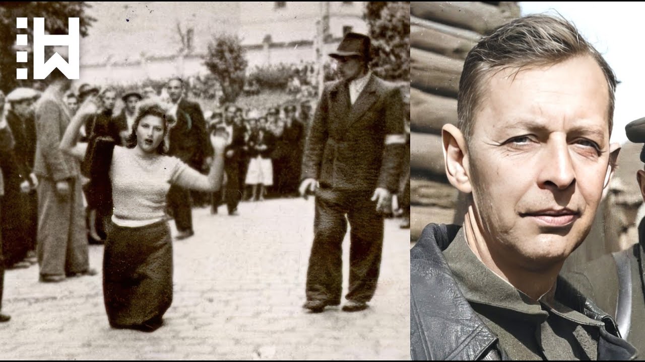 Execution of Nazi General who bayoneted children, whipped nurses ...
