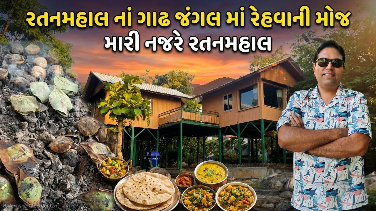 રતનમહાલના જંગલમાં Tree House રહેવાની મજા! 😍 | Ratanmahal Jungle Stay ...