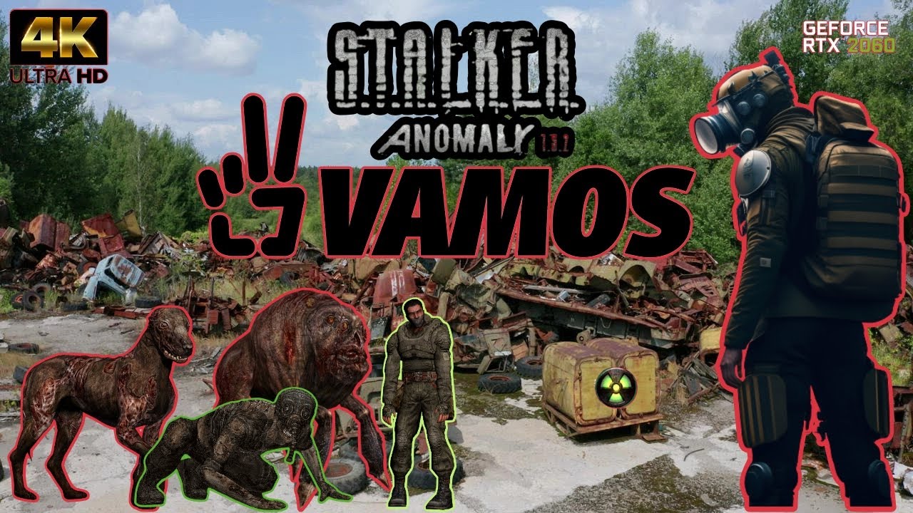 Caos no Lixão: Encontro Tenso com Sultan em Stalker Anomaly! 4K 60 FPS ...