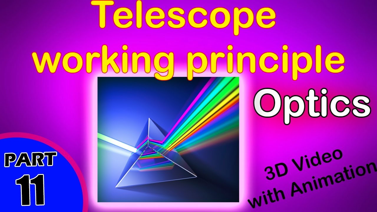 Telescope working principle |Optics|class 12 physics subject notes ...