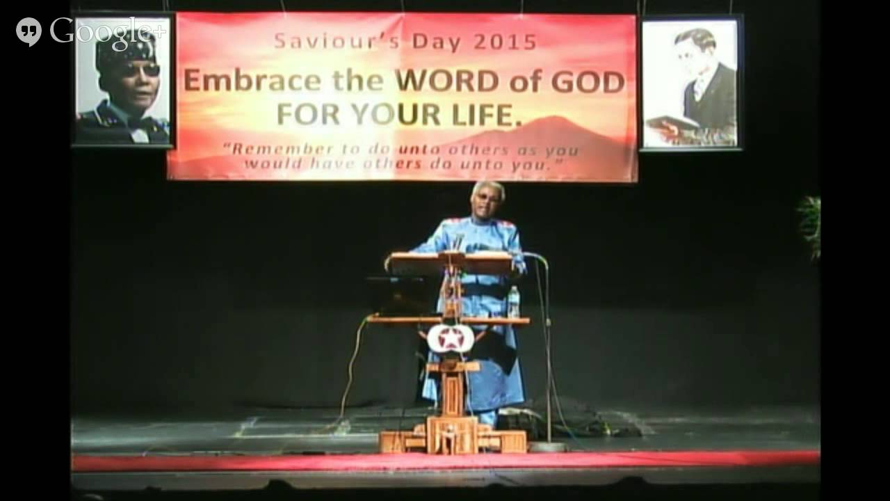 Saviour's Day 2015: Embrace the WORD of GOD FOR YOUR LIFE - YouTube