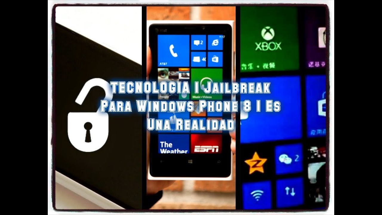 TECNOLOGIA | Jailbreak Para Windows Phone 8 | Es Una Realidad - YouTube