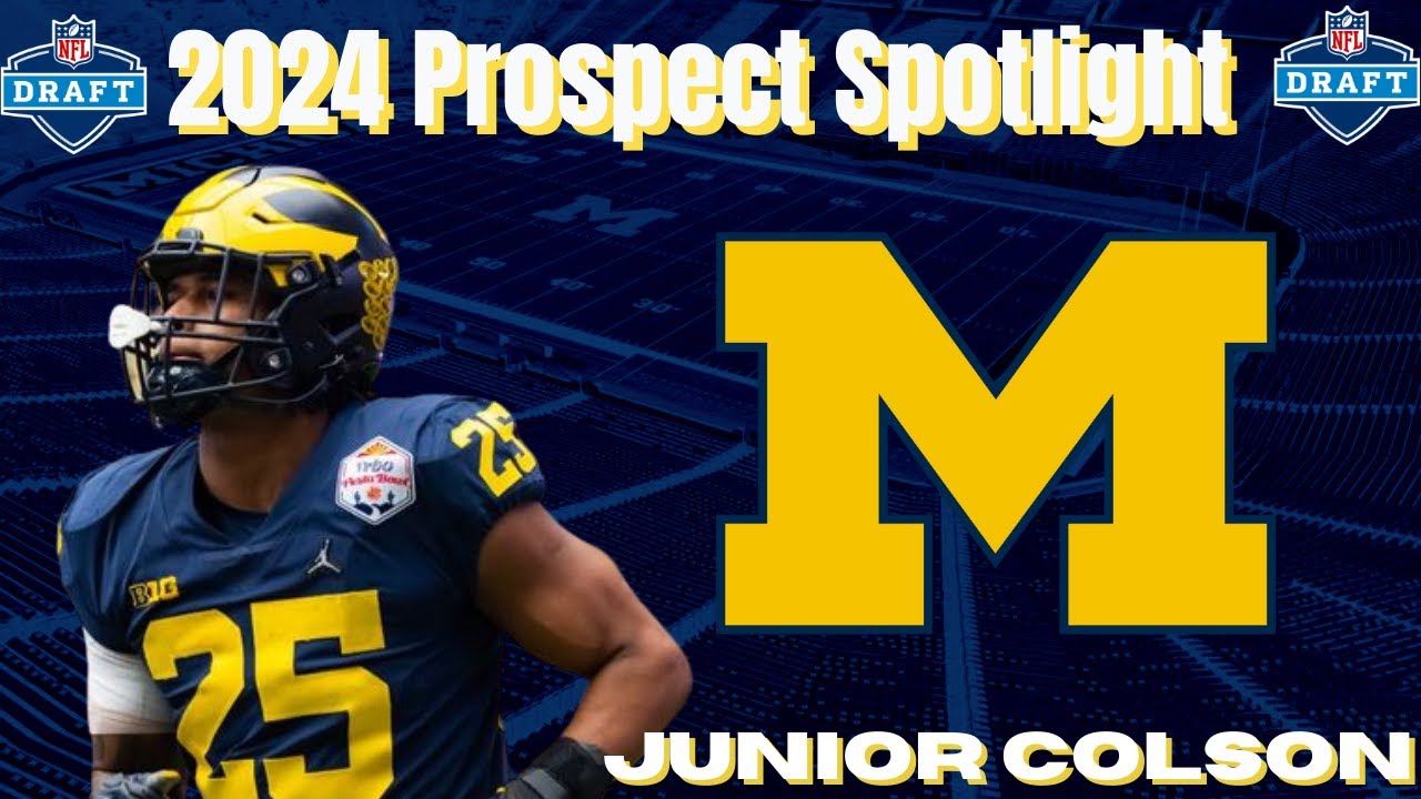 "Junior Colson Is EXCELLENT IN COVERAGE!" | 2024 NFL Draft Prospect ...