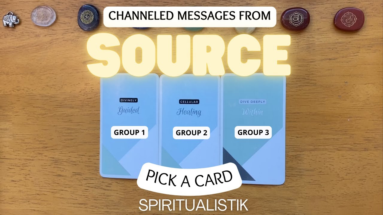 Channeled Messages From Source 🙏🌞PICK A CARD🌞🙏 - YouTube