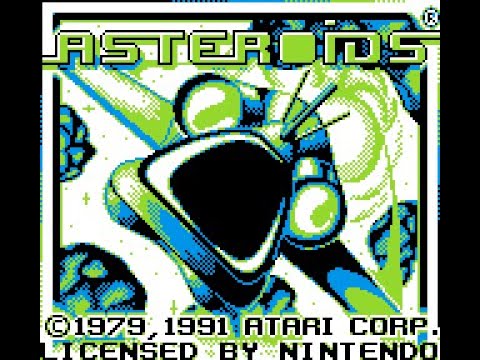 Asteroids 1992 Game Boy - YouTube
