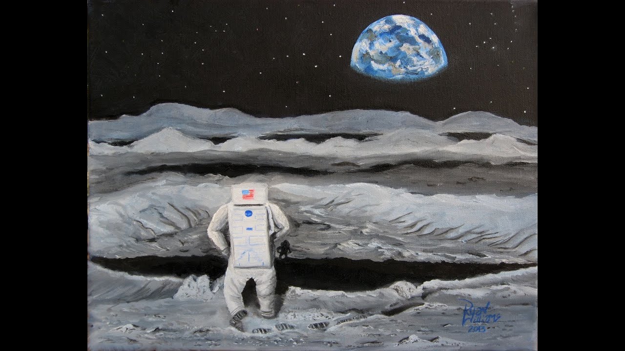 Ep. 15: Paint the Moon - Oil Painting Video Blog of Artist Ryan G ...