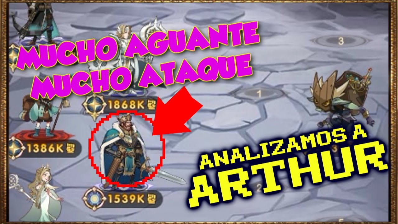 ANALIZAMOS A ARTHUR EN EL LABERINTO - AFK ARENA - YouTube