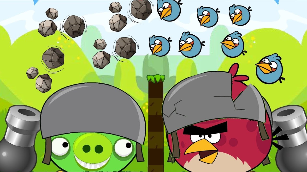 Angry Birds Cannon 2 - SHOOTING MAXIMUM UNLIMITED BIRDS TO BLASH HUGE ...