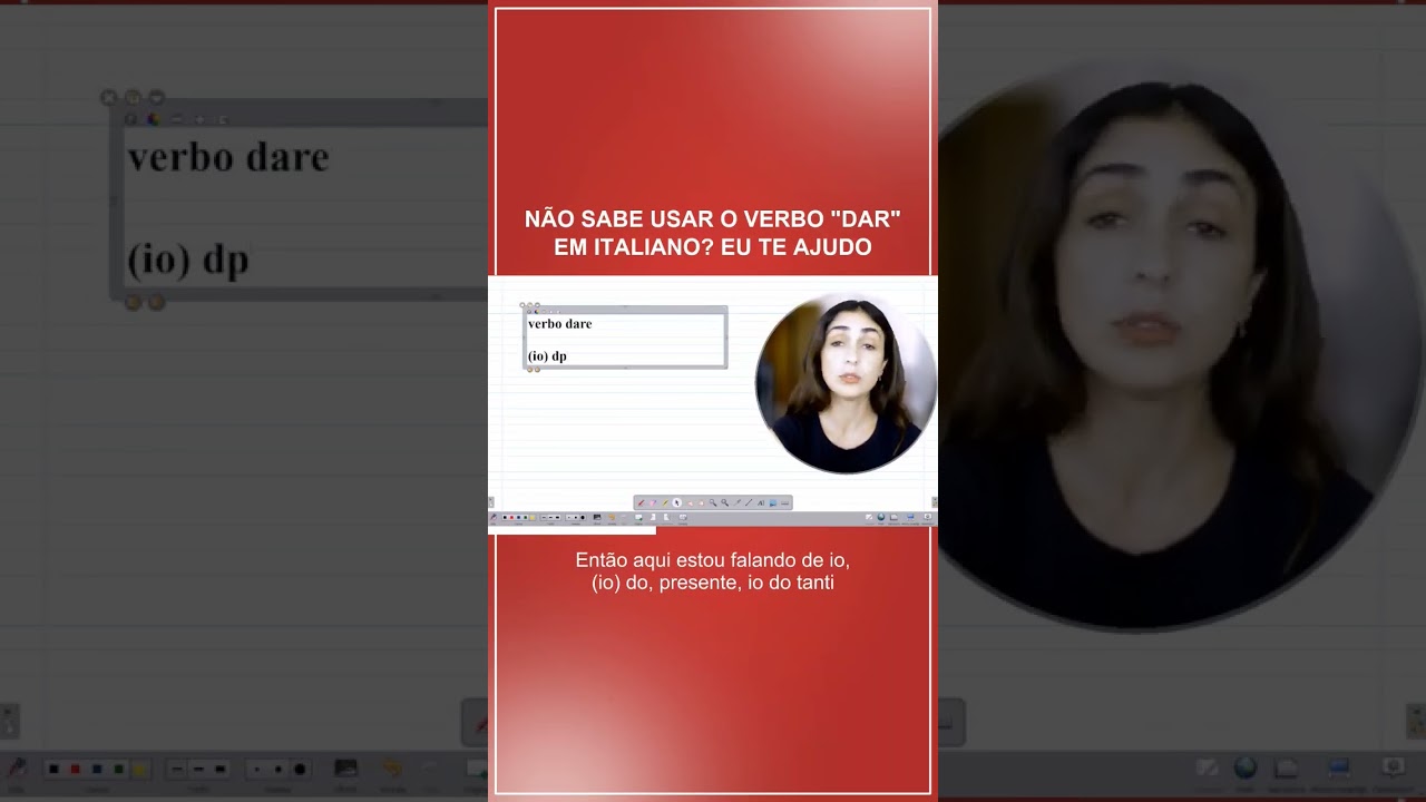 Verbo DARE em italiano: presente e imperativo - YouTube