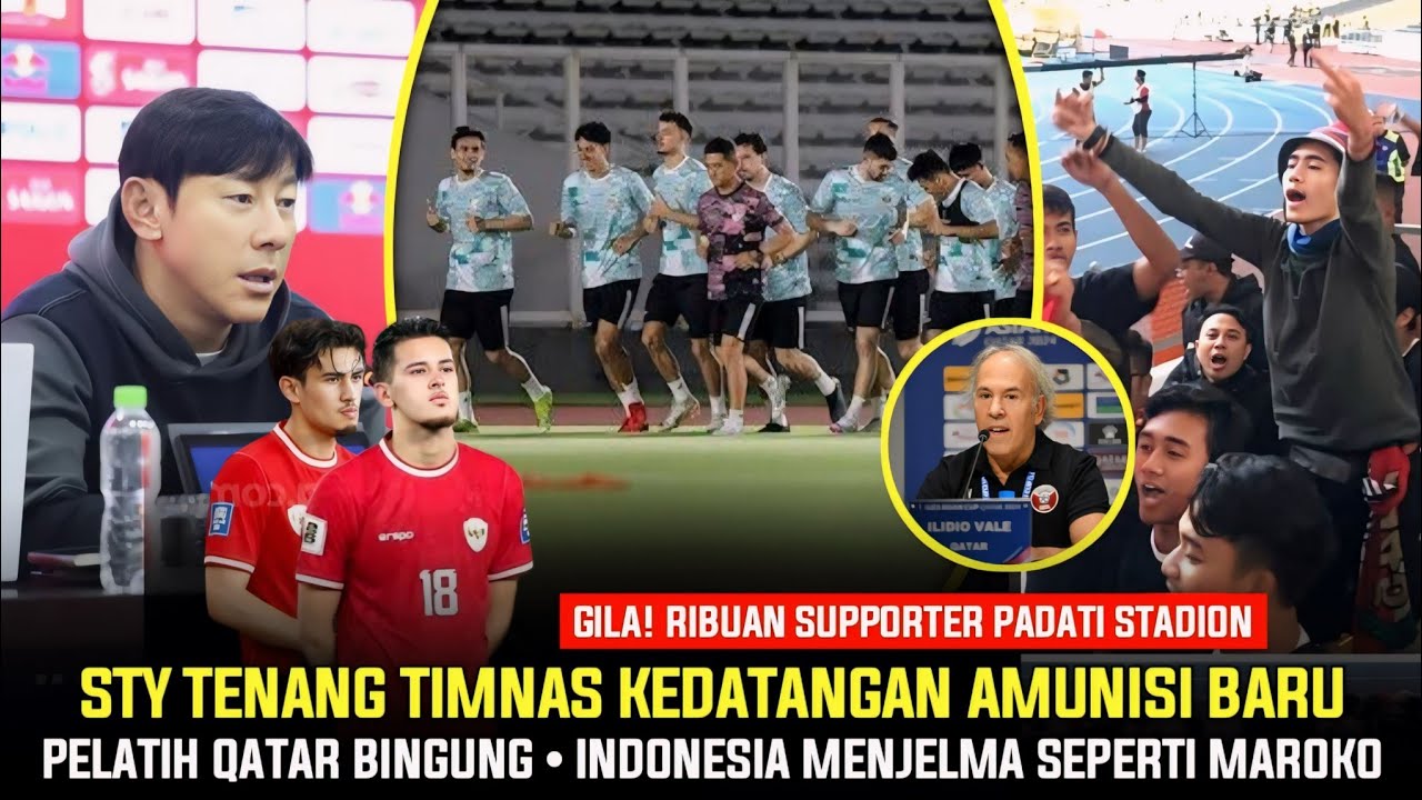 DEMI POSISI NATHAN STY LAKUKAN INI ‼️ Pelatih QATAR Bingung • INDONESIA ...