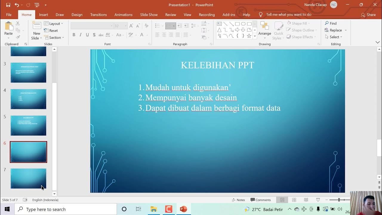 MATERI POWER POINT - YouTube
