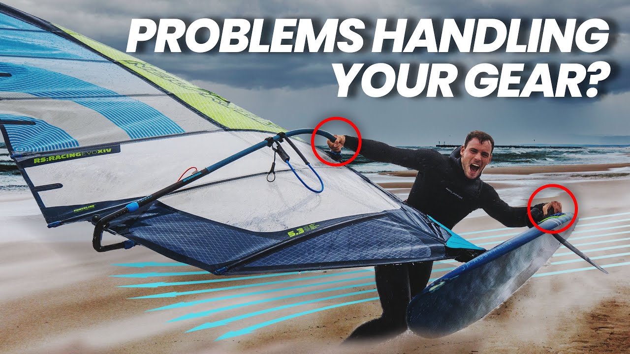 🌪️ How To Handle Your Gear In Strong Wind | Windsurf Tutorial @Nico ...
